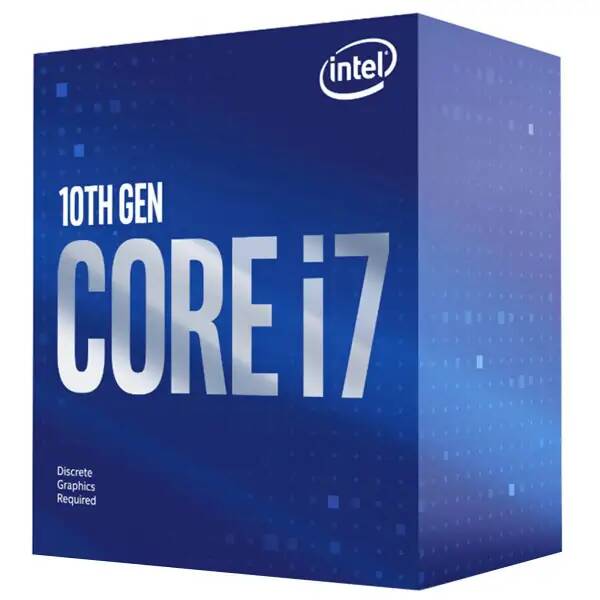 CPU INTEL CORE I7-10700F 8 CORES 2.9GHZ (4.8GHZ) BOX