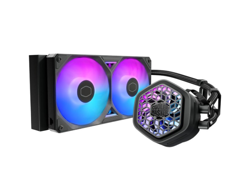 COOLER MASTER ML 240 ATMOS II VRM FAN ARGB VODENO HLAĐENJE CRNO (MLX-D24M-A25SZ-V1 )