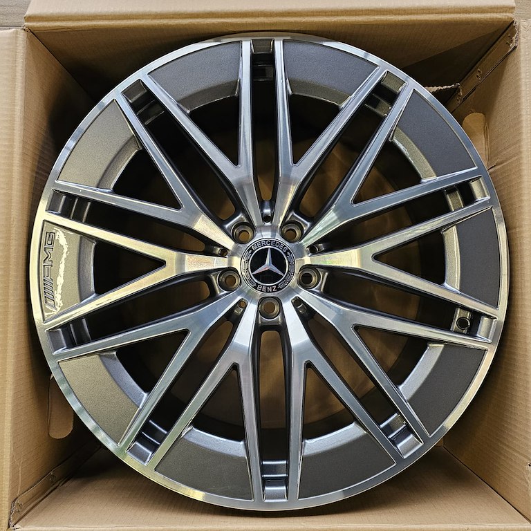 ORIGINAL ALU FELNE ZA MERCEDES
11.5j/10j x22 et53/55 5x112