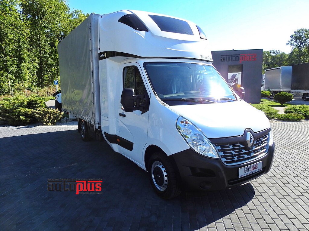 Renault MASTER TARPAULIN 8 PALLETS WEBASTO CRUISE CONTROL AIR CONDITIONI kamion s ceradom < 3.5t