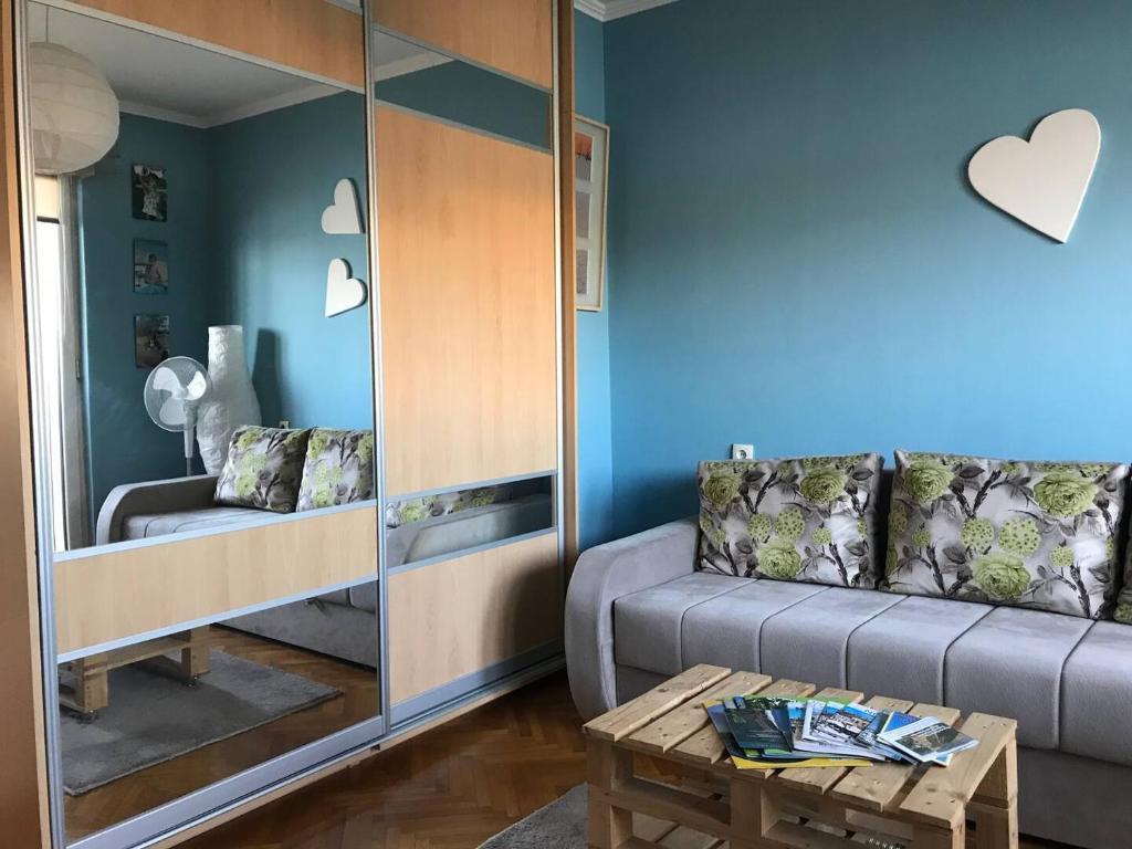 Recently renovated ROOM,not the whole apartment,with Danube view