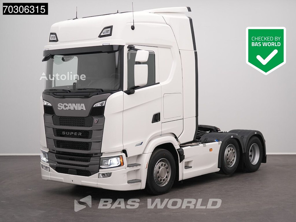 Novi Scania S560 6X2 ONLY 6000KM! Retarder 2x tanks Lift+Lenkachse Full-Air tegljač