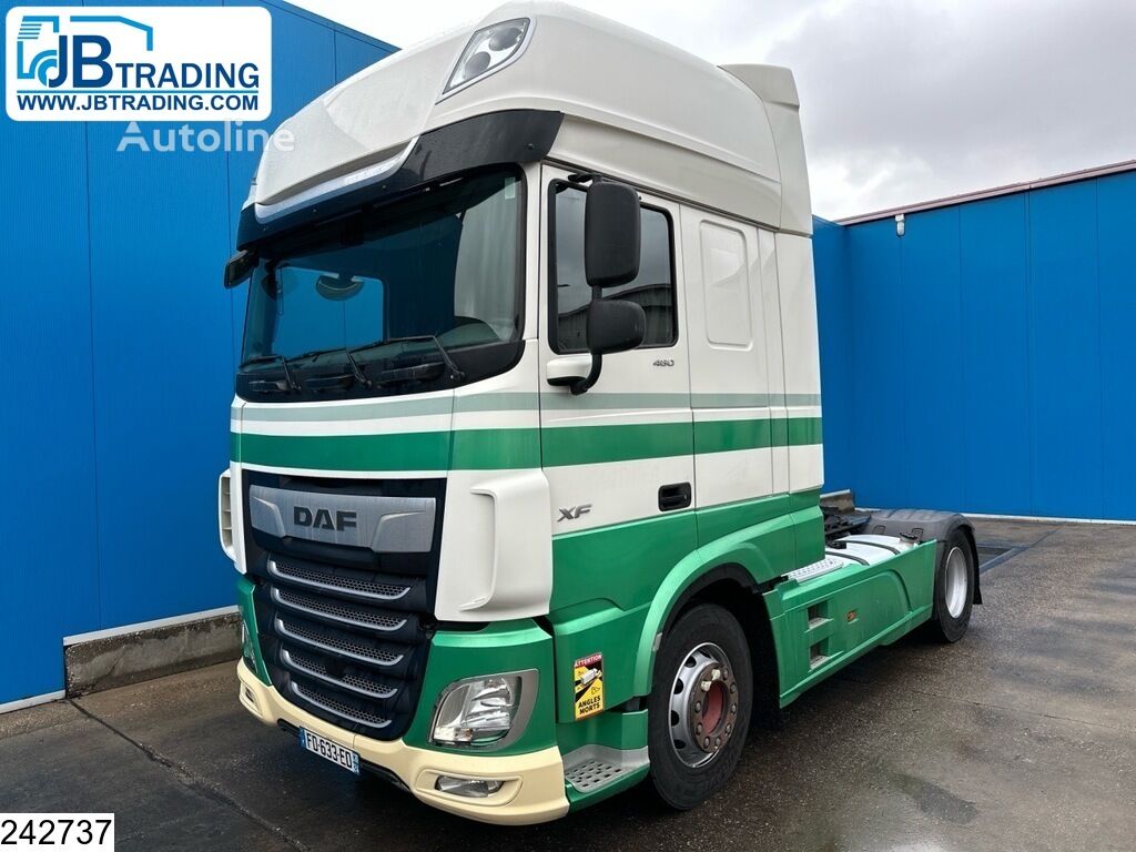 DAF XF 480 EURO 6, ACC, Standairco tegljač