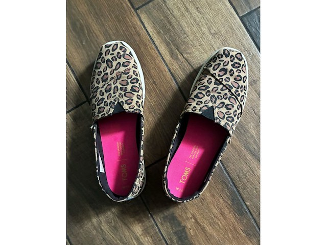 Toms espadrile - leopard print br. 38