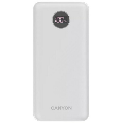 CANYON Power Bank 20000mAh 20W White CNE-CPB2002W