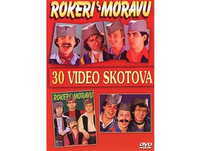 Rokeri S Moravu ‎– 30 Video Skotova DVD NOV