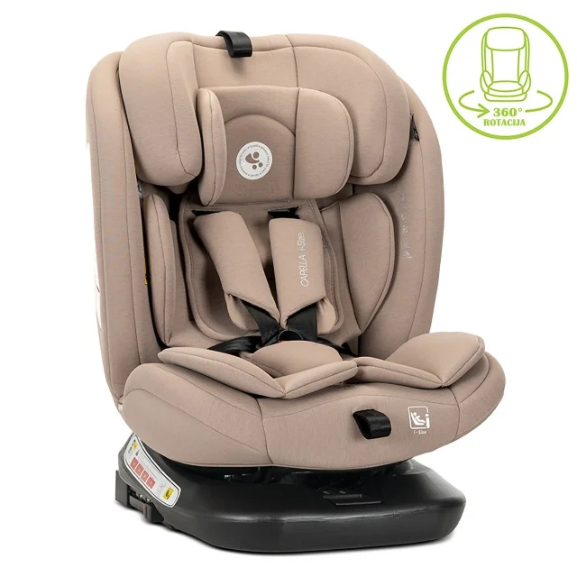 Lorelli CAPELLA Isofix 360 Autosedište 40-150 cm Beige