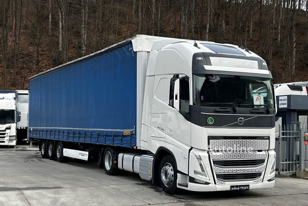 Volvo FH500 tegljač + poluprikolica sa kliznom ceradom