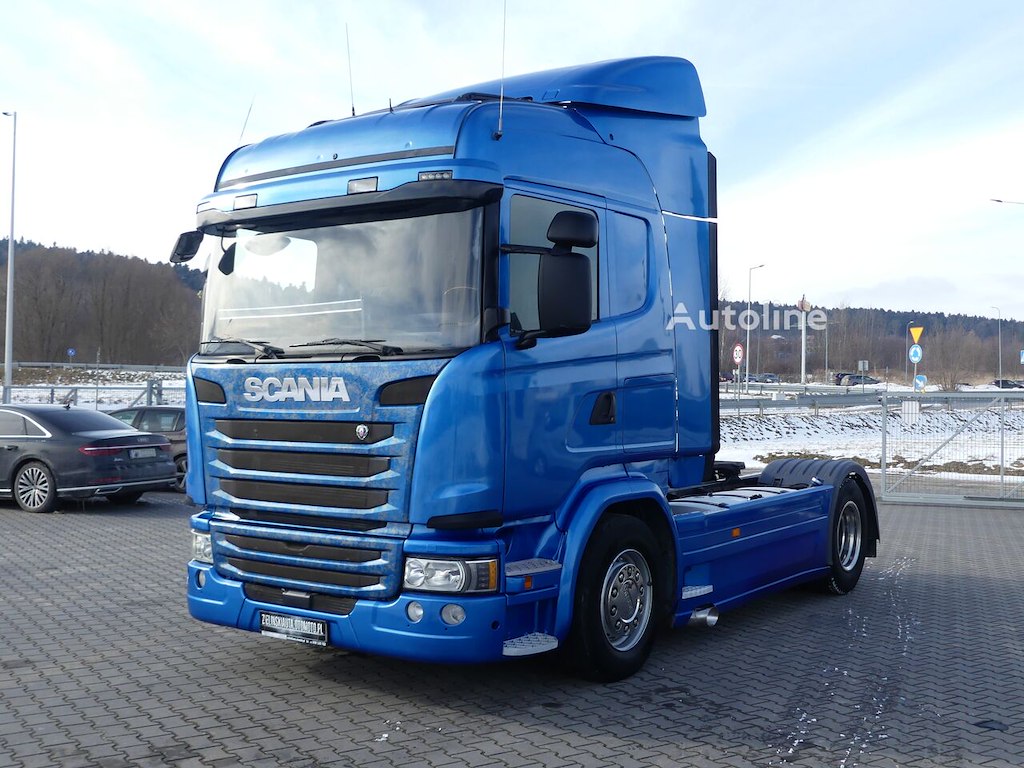 Scania G410 / EURO 6 / STANDARD / OPTICRUISE / RETARDER / tegljač