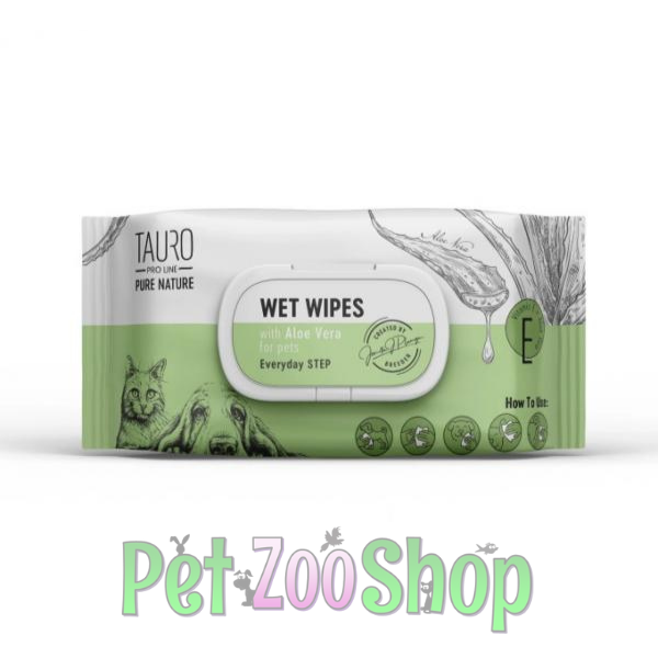 Aloe Vera Wet Wipes – vlažne maramice za pse i mačke sa alojom – 40 kom