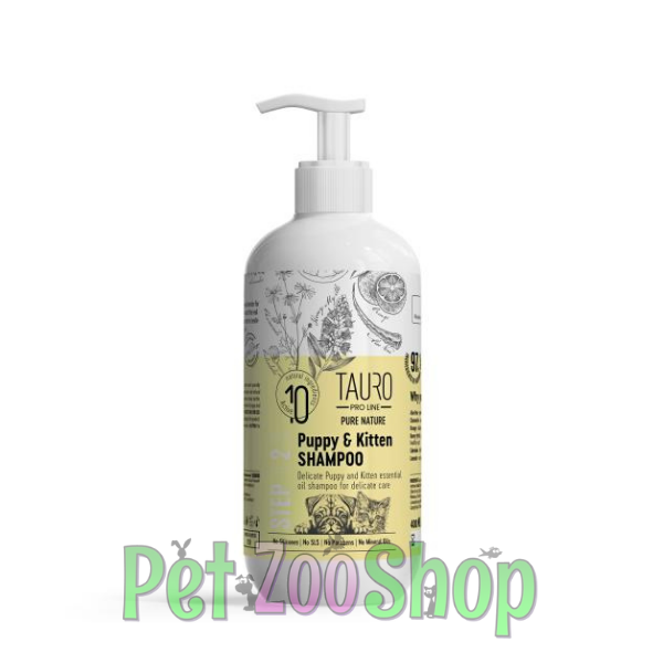 Delicate Puppy & Kitten Shampoo – Gentle Coat – šampon za nežnu negu štenaca i mačića – 400 ml