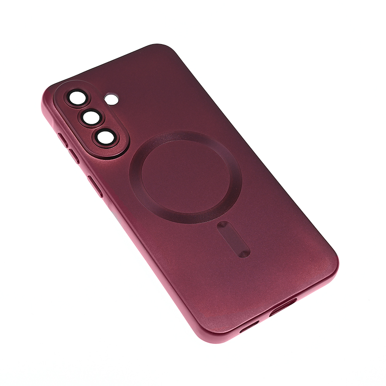 Zastitna maska (futrola) Magsafe Chrome - Samsung A376 Galaxy A37 bordo