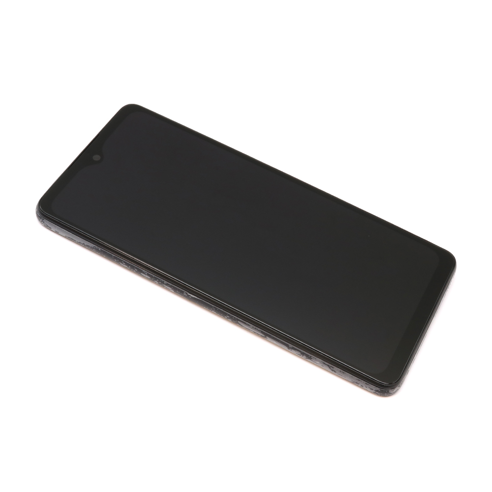 LCD displej (ekran) - Samsung A525F/A526B Galaxy A52 4G/5G + Touch screen + okvir crni (small size) OLED (MS)