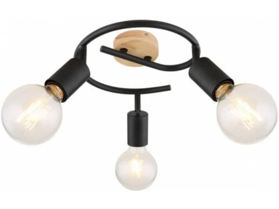 Rabalux Spot rasveta Pablo E27 3x MAX 40W mat crno (3978)