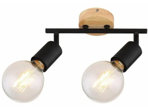 Rabalux Spot rasveta Pablo E27 2x MAX 40W mat crno (3977)