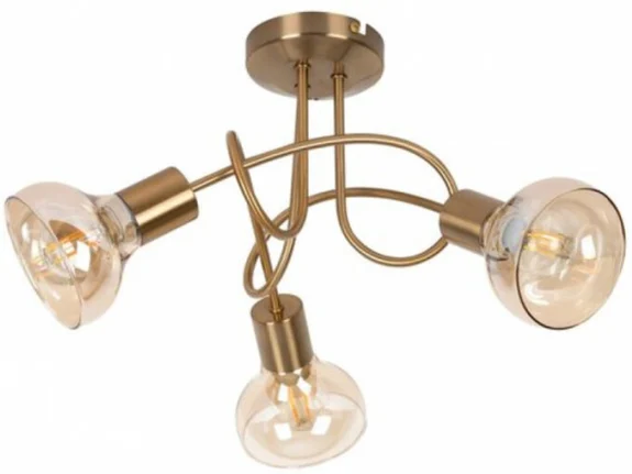 Rabalux Plafonjera Holly E14 3x MAX 40W antično zlato (5548)