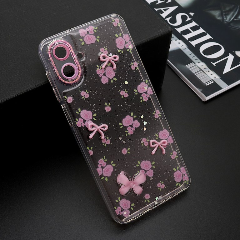 Zastitna maska (futrola) WHISPER - Samsung A075F Galaxy A07 roze (MS)