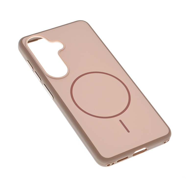 Zastitna maska (futrola) Magsafe mat Line - Samsung S941 Galaxy S26 braon