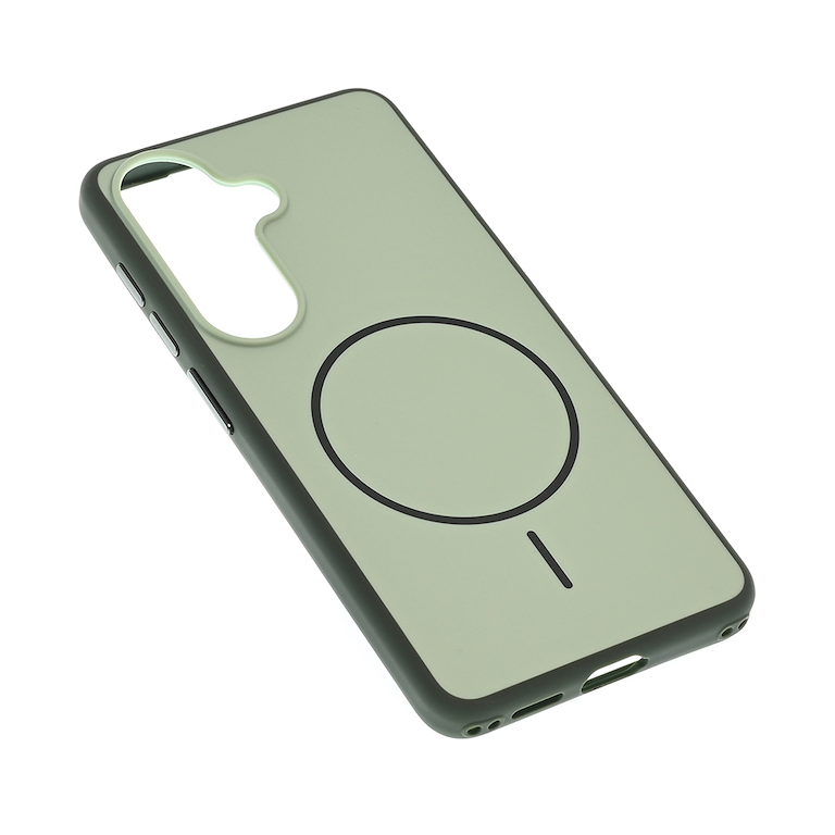 Zastitna maska (futrola) Magsafe mat Line - Samsung S941 Galaxy S26 zelena