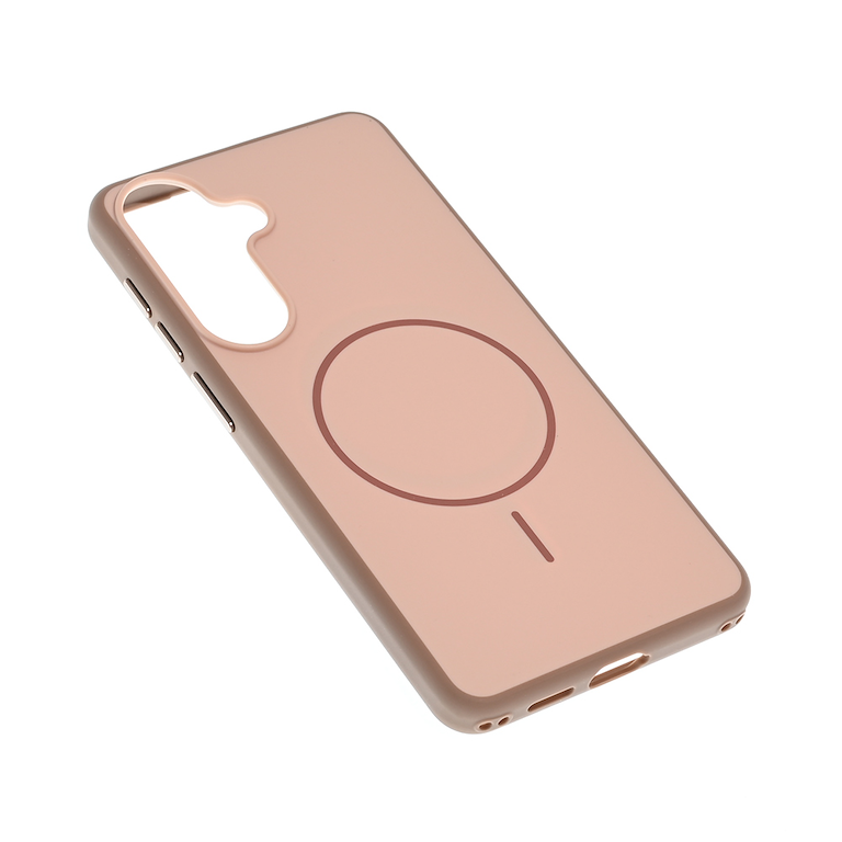 Zastitna maska (futrola) Magsafe mat Line - Samsung S946 Galaxy S26 Plus braon