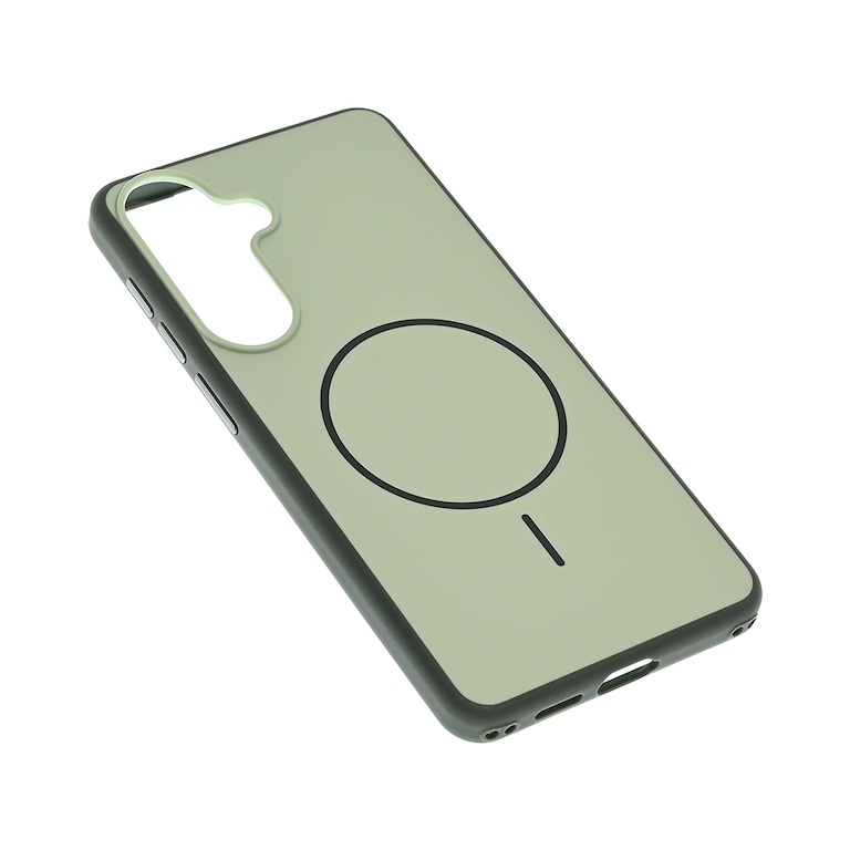 Zastitna maska (futrola) Magsafe mat Line - Samsung S946 Galaxy S26 Plus zelena