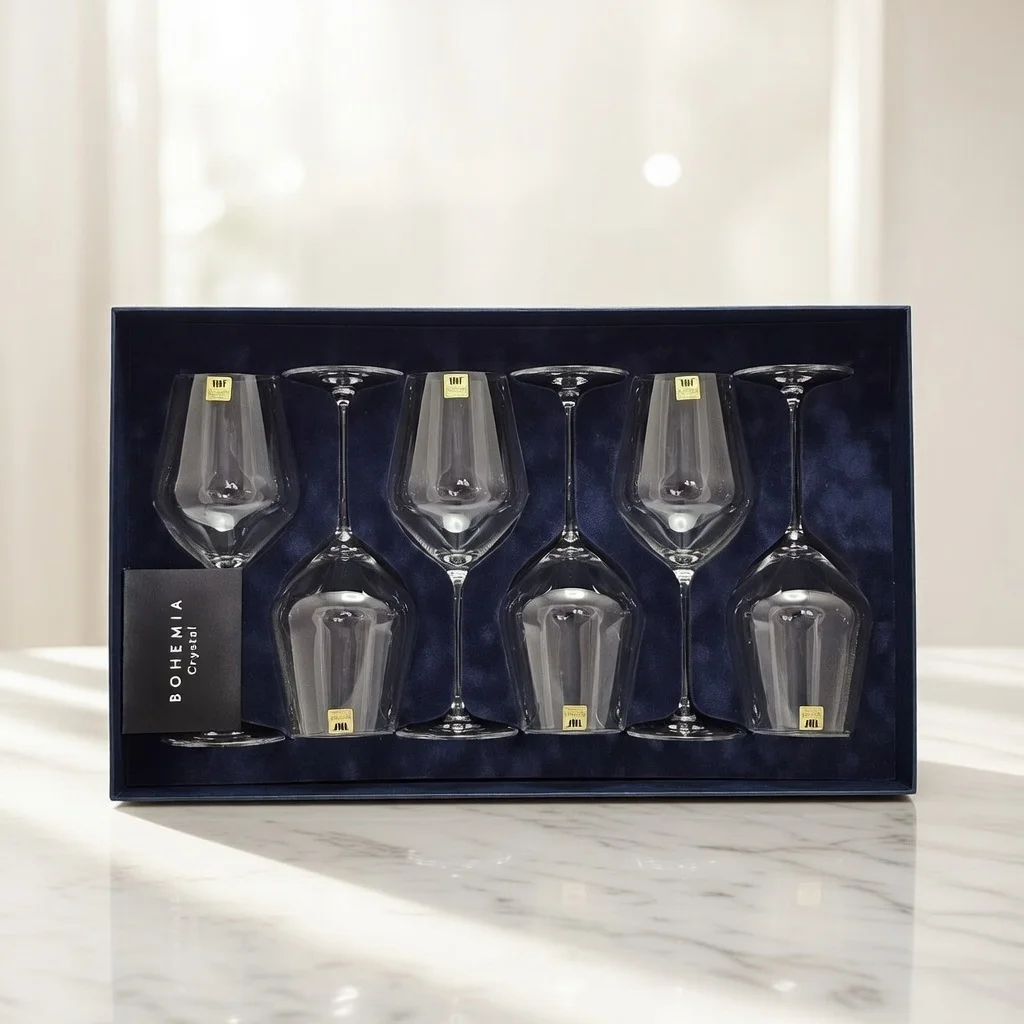 Giftbox čaše za vino Elizabeth – set 6 čaša