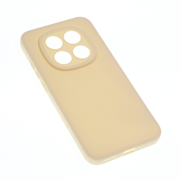 Zastitna maska (futrola) Silikon Pro Camera - Xiaomi Redmi Note 15 5G krem