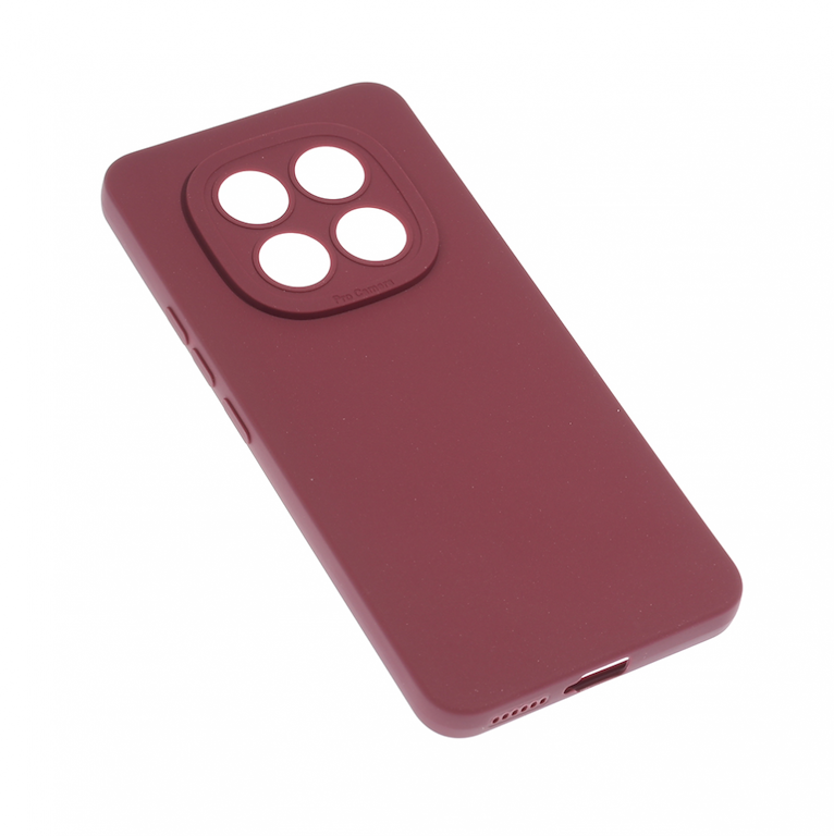 Zastitna maska (futrola) Silikon Pro Camera - Xiaomi Redmi Note 15 Pro 4G bordo