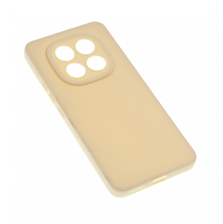 Zastitna maska (futrola) Silikon Pro Camera - Xiaomi Redmi Note 15 Pro 4G krem