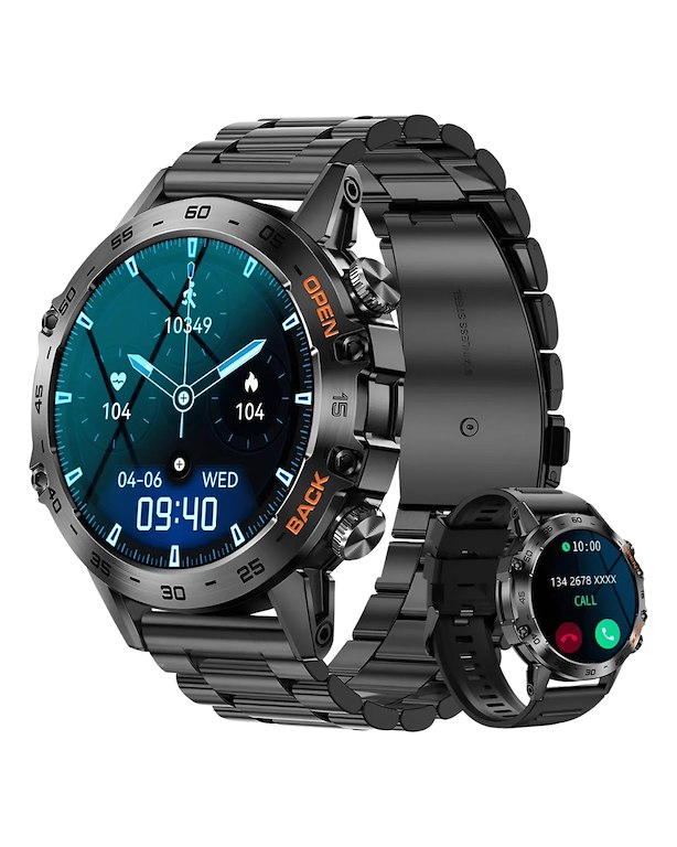 MUŠKI
PAMETNI
SAT
-
MILITARY
NX10
METAL
BLACK