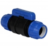 PP ventil POE - kugla 20-20 PN16 blue