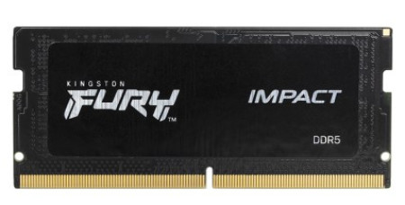 KINGSTON SODIMM DDR5 16GB 6000MTs KF560S38IB-16 FURY Impact Black XMP