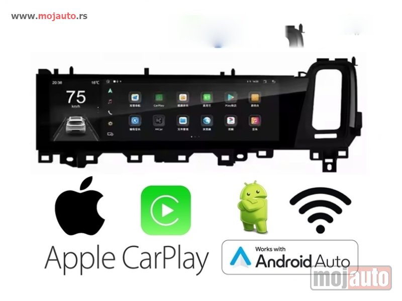 Porsche Cayenn 24-25 Copilot medija displej Android.