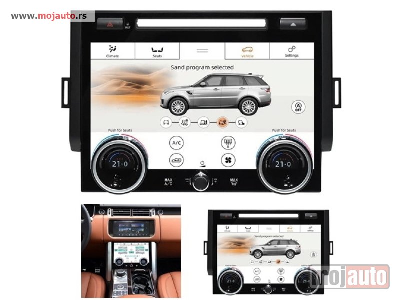Landrover Ac panel klime Android.