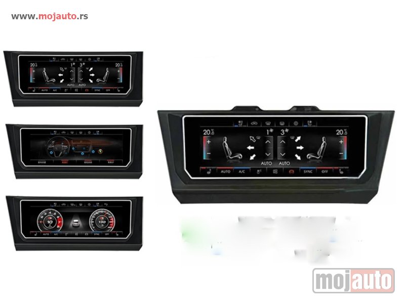 Volkswagen Golf 7,Passat B8,Tiguan Ac panel klime Android
