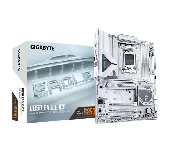 Gigabyte - AM5, AMD B850, 4x DDR5 DIMMs with EXPO & XMP Support, 2.5GbE LAN, Ultra-Fast Storage : 3x M.2 slots, including PCIe 5.0 x4