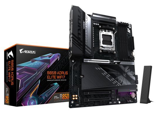 Gigabyte - AM5, AMD B850 Chipset, 4x DDR5 DIMM, X3D Turbo Mode : Unleash new era gaming performance