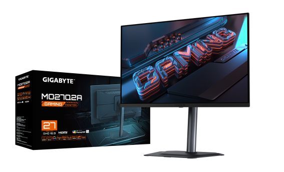 Gigabyte - 27`` 280Hz QHD 2560x1440 QD-OLED, G-Sync Compatible, AMD FreeSync PremiumPro, AI-based OLED Care