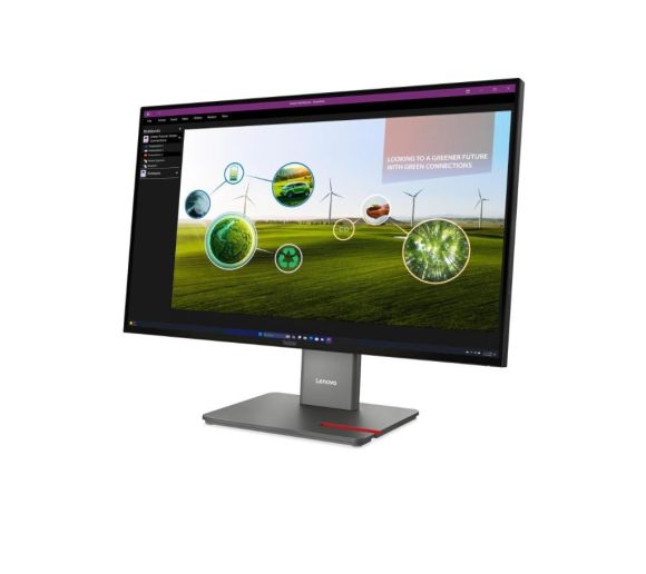 Lenovo - Lenovo MONITOR ThinkVision P27Q-40 27"/IPS/2560x1440/120Hz/4ms/Tilt,Swivel,Pivot,Heigh/3x USB-A,