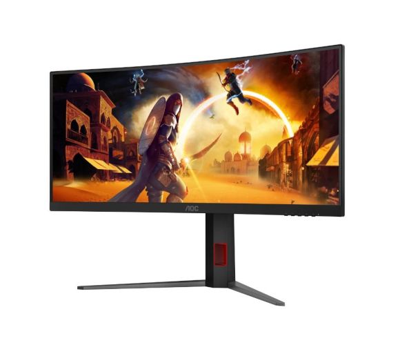 AOC - Monitor AOC CU34G4 34"/VA, zakrivljen/3440X1440/180/0,5 ms MPRT/HDMIX2,DP/Adaptive Sync/VESA/crna