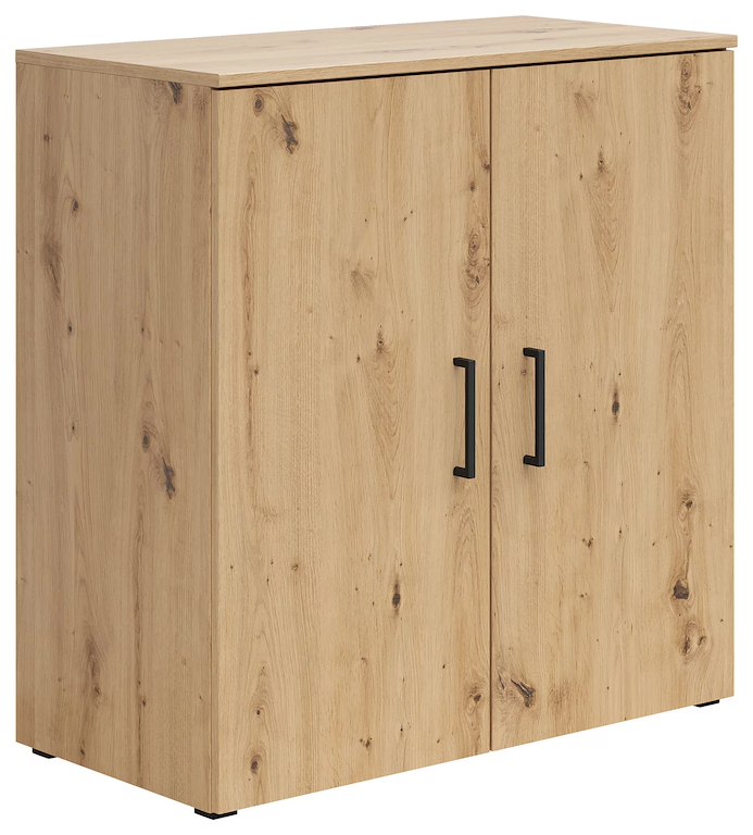 Carryhome KOMODA 80/83/40 cm hrast artisan