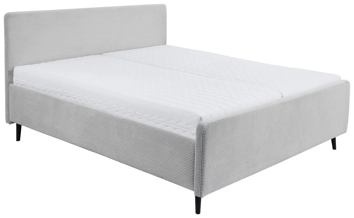 TAPACIRANI KREVET 180/200 cm svetlosiva