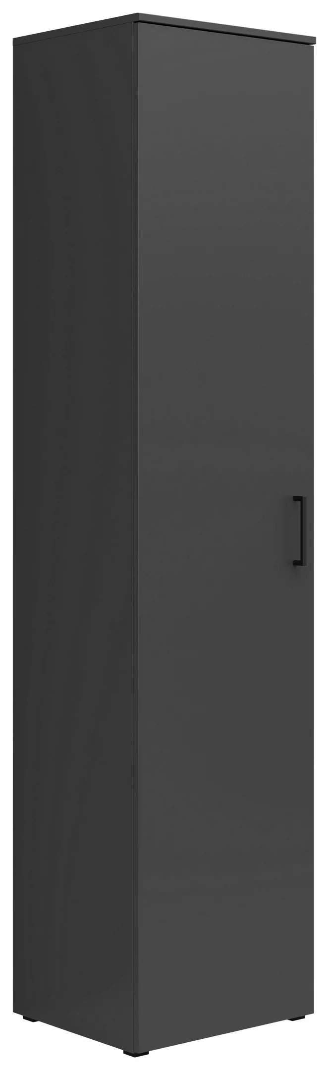 Carryhome VIŠENAMENSKI ORMAR grafitno siva 45/195/40 cm