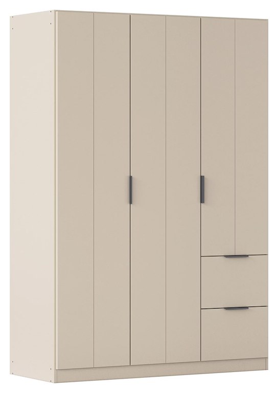 ORMAR SA KLASIČNIM VRATIMA šampanjac 136/197/54 cm