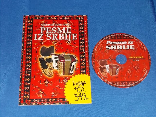 PESME IZ SRBIJE - Vladimir Đurić Đura (knjiga + CD)