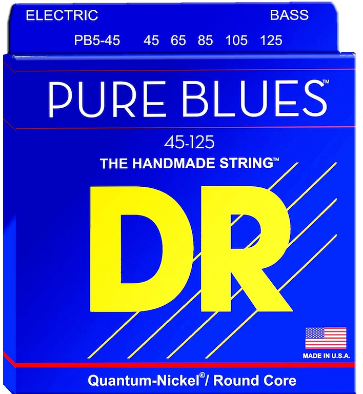 DR Pure Blues PB5-45 žice za 5-žičanu električnu bas gitaru 045–125