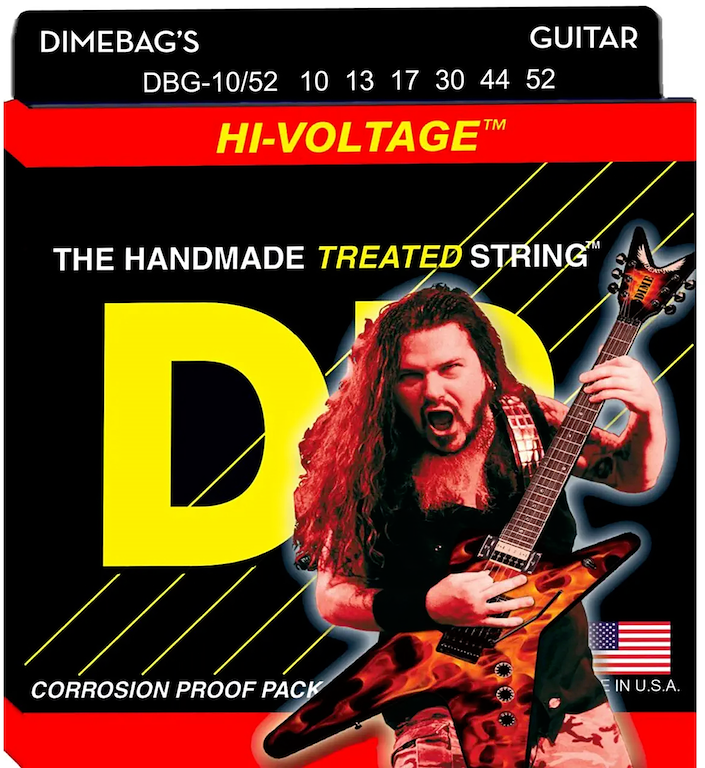 DR Hi-Voltage DBG-10/52 Dimebag Darrell žice za električnu gitaru 010-052