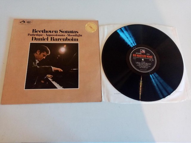 DANIEL BARENBOIM BEETHOVEN UK LP 5