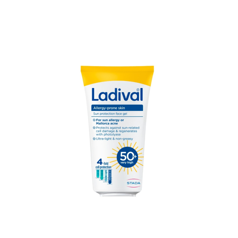 Ladival® Allerg za lice 50+ LF gel 50 ml