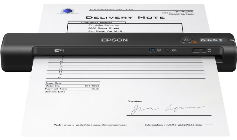 EPSON WorkForce ES-60W mobile A4 dokument skener